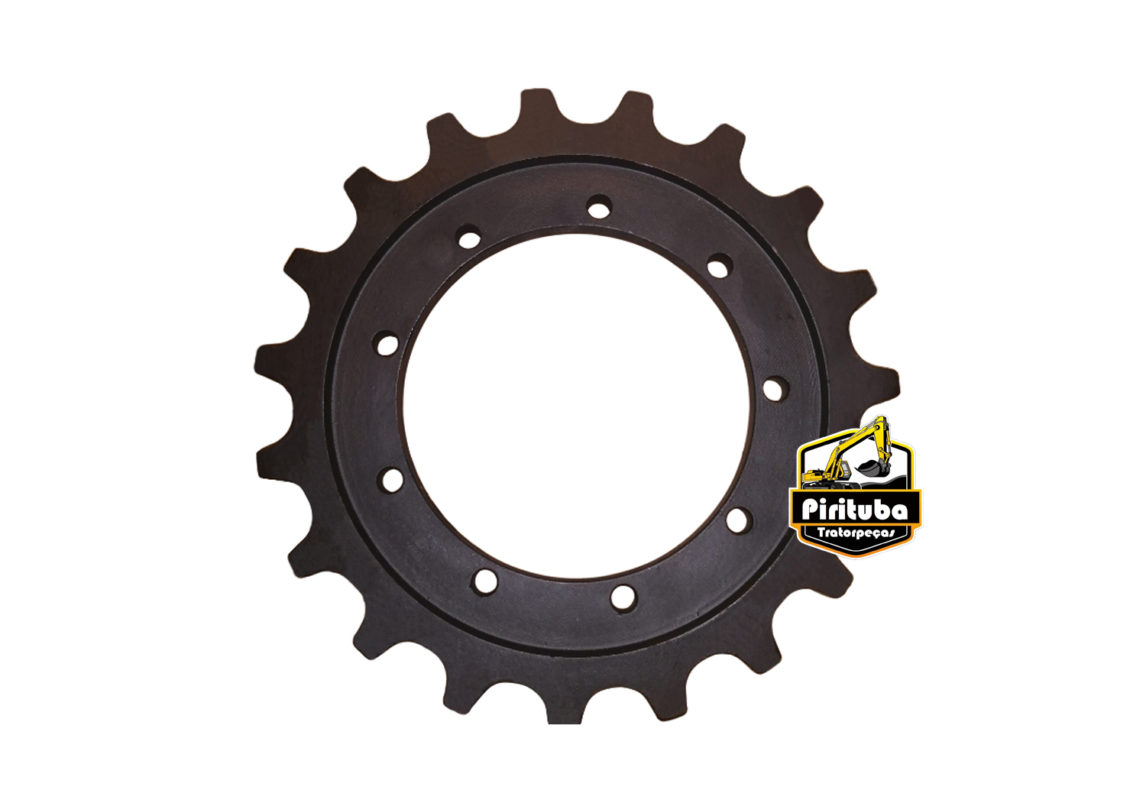 Roda Motriz Escavadeira Hyundai R55 / R80 - Pirituba Trator Pecas