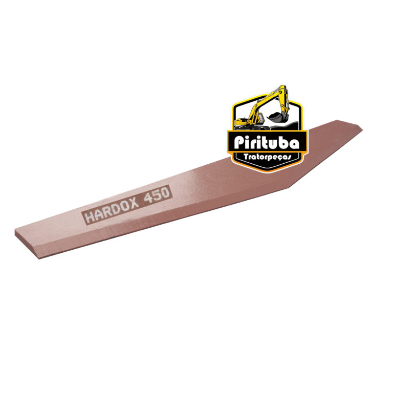 Lâmina Bico de Pato em Aço Especial Hardox 450HB - Pirituba Trator Pecas